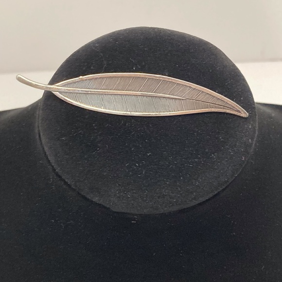 unbranded | Jewelry | Sterling Silver Leaf Pin | Poshmark